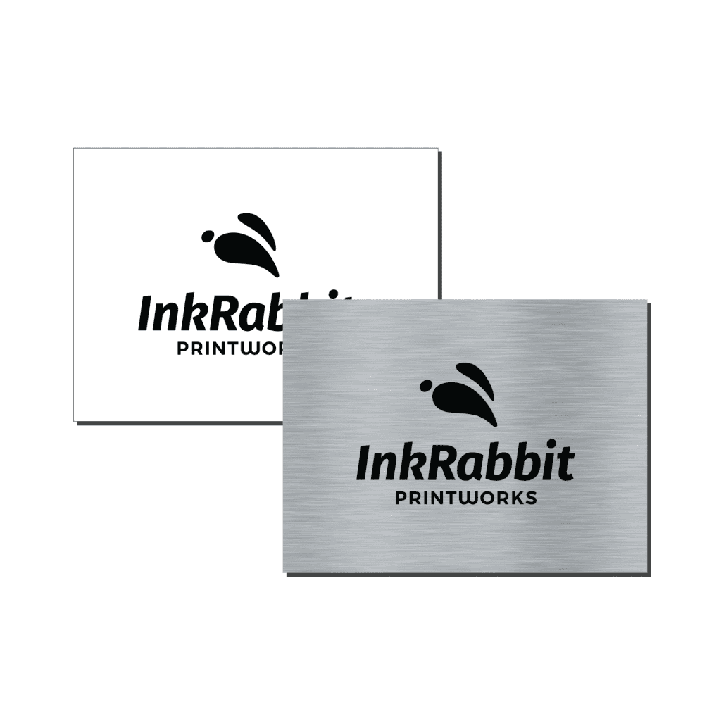 Aluminum Sandwich Board | InkRabbit Printworks