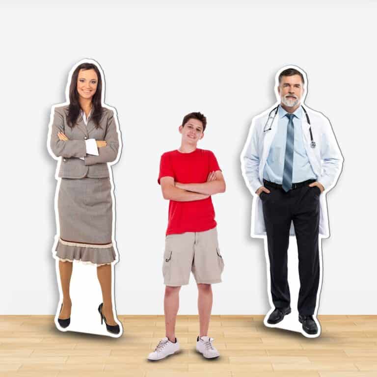 Custom Standees | Life-Size Cutouts | InkRabbit Printworks